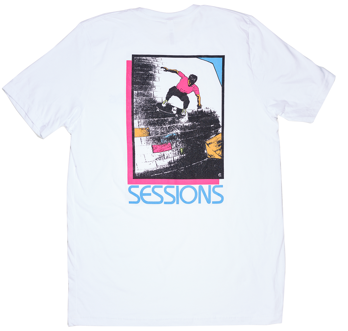 Sessions Caballero Wall Ride skateboard tee – 45RPM Vintage
